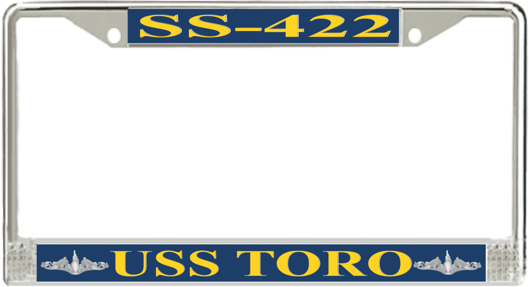USS Toro SS-422 License Plate Frame - Walmart.com