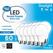 GE LED 15W (100W EQV.) DAYLIGHT DIMMABLE GENERAL PURPOSE BULB - Walmart.com