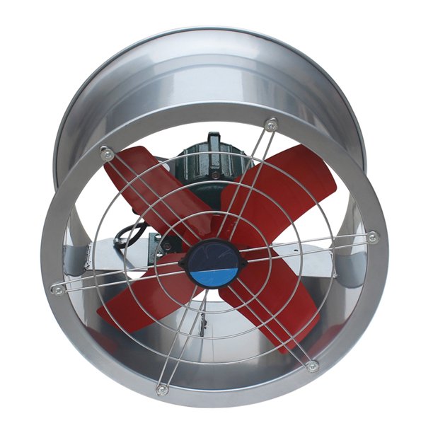 Techtongda 220V 24" Cylinder Pipe Fan Explosion-Proof Axial Fan ...