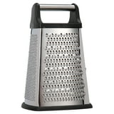 Professional Box Grater, 100% Stainless Steel with 4 Sides, Best for ...