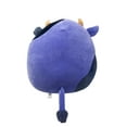 Kellytoy Official Squishmallows Fuzzy 24 inch Ingrid the Purple Cow ...