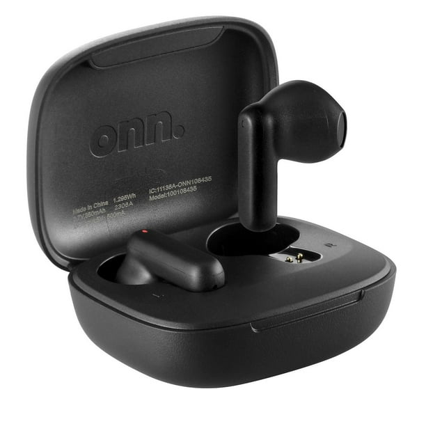 onn. Bluetooth In-Ear TWS Earphones with Charging Case, Up to 20 hours ...