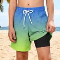 Beach Sports Shorts for Boys, Quick-Dry Fabric, Elastic Waist with ...