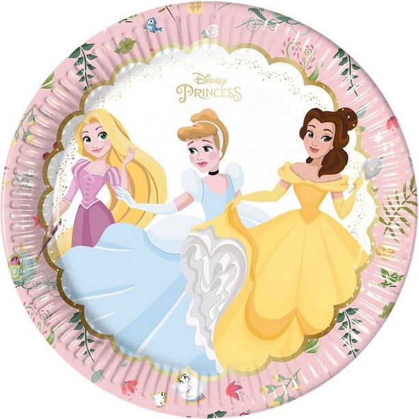 Disney Princess Characters Party Plates (Pack of 8) - Walmart.ca