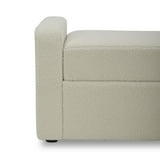 Better Homes & Gardens Springwood Storage Bench, Cream - Walmart.com