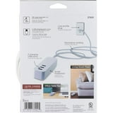 Cordinate Designer Extension Cord, 3-USB Charging Ports with Surge ...