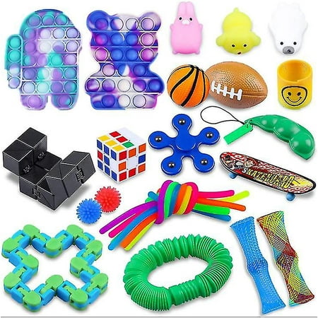 Sensory Fidget Toys Bundle Stress Relief With Fidget Hand Toys ...