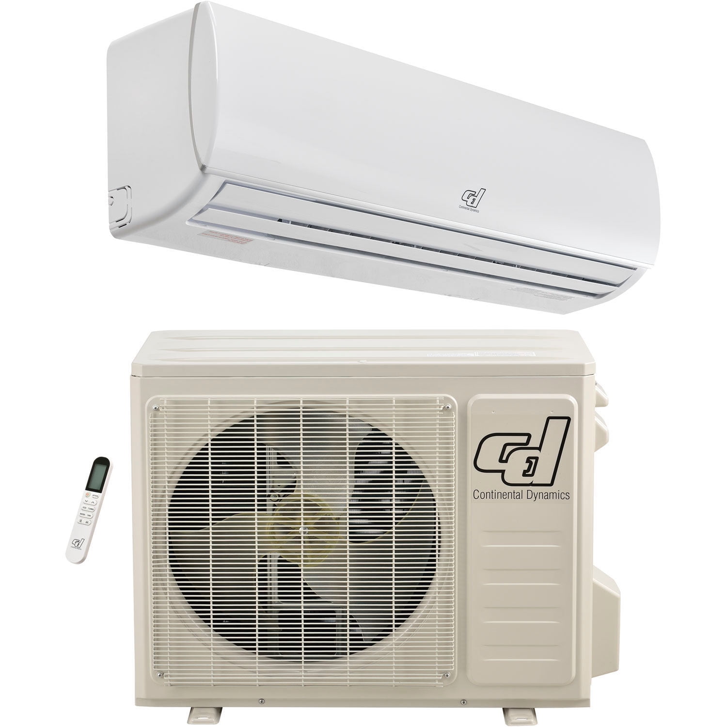 24,000 BTU Ductless Air Conditioner Inverter Split System W/Heat, Wifi ...