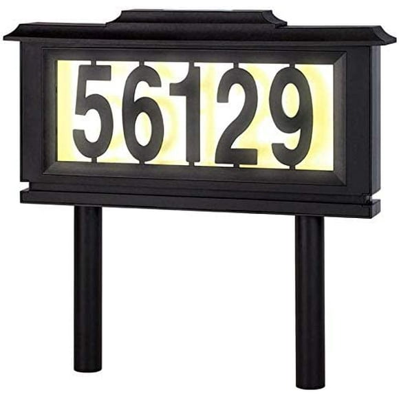 Solar Powered Address Signs