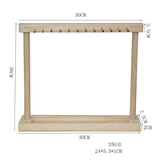 Modern Jewelry Organizer Display Stand, Wood Countertop Necklace Holder ...