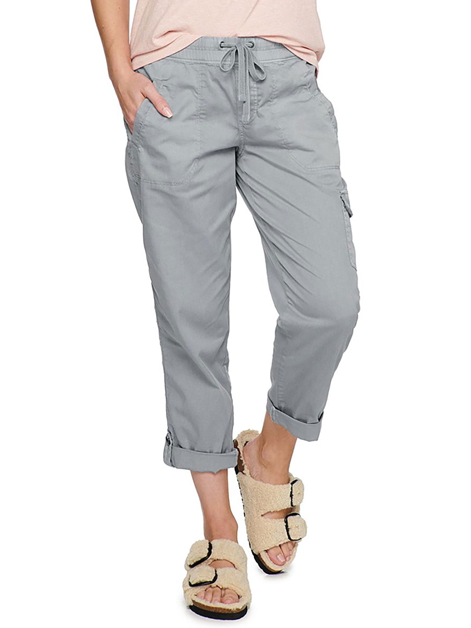 Capreze Women Cargo Capris Hiking Pants Hight Waist Beach Capri Pants ...