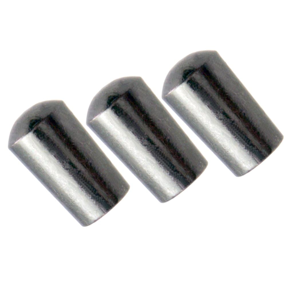 3x Black Brass Toggle Switch Knob Tip Button for Electric - Walmart.com