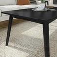 Plank+Beam Solid Wood 48" Mid Century Modern Coffee Tables for Living ...