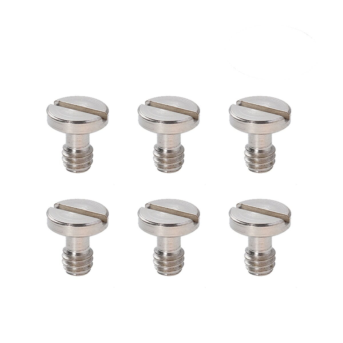 6Pcs Screws with Stainless Steel Material for Tripod Monopod Quick ...