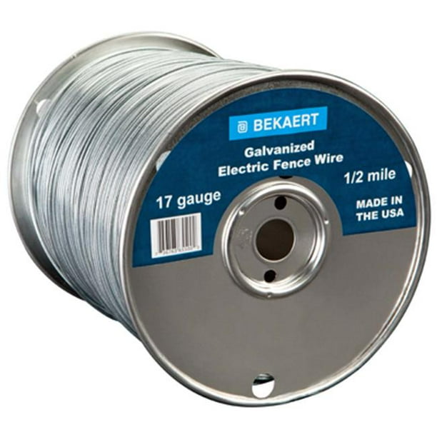 BEKAERT CORPORATION 118244 1/2Mile Electric Fence Wire - Walmart.com
