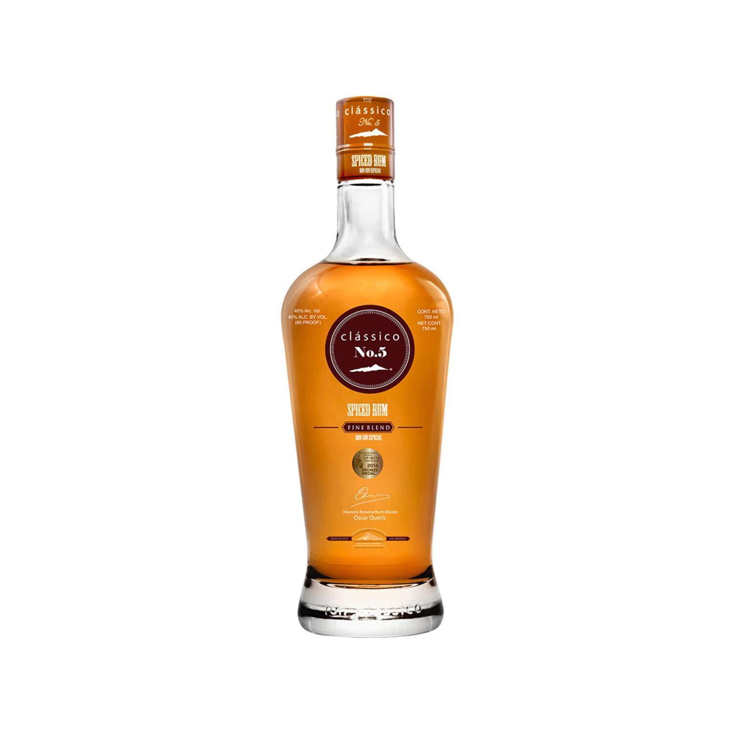 Pack de 6 Ron Classico Spiced No. 5 750 ml Classico Spiced No. 5 | Walmart en línea