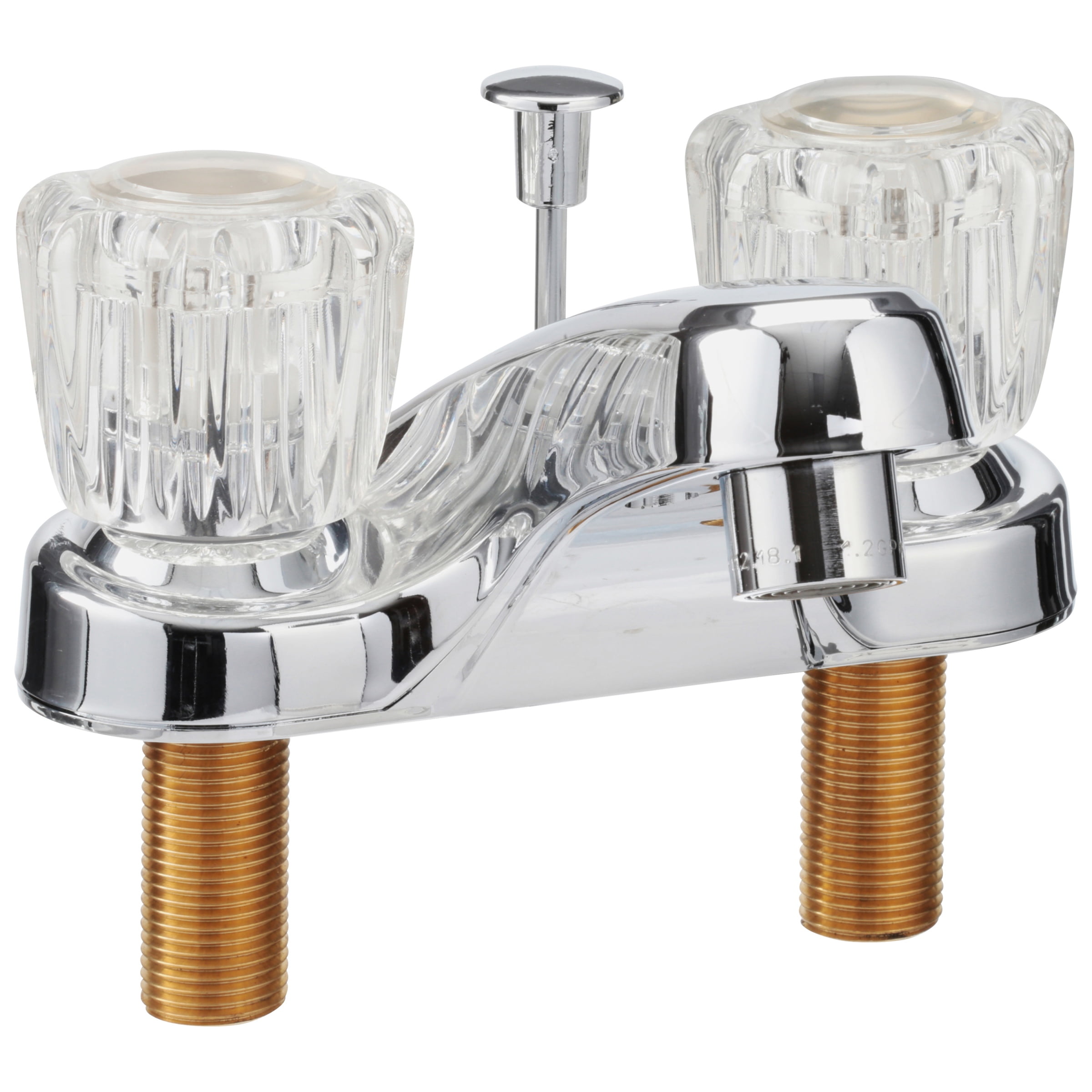 Peerless Choice Centerset Two Handle Bathroom Faucet In Chrome Peerless Choice Centerset Two Handle Bathroom Faucet In Chrome
