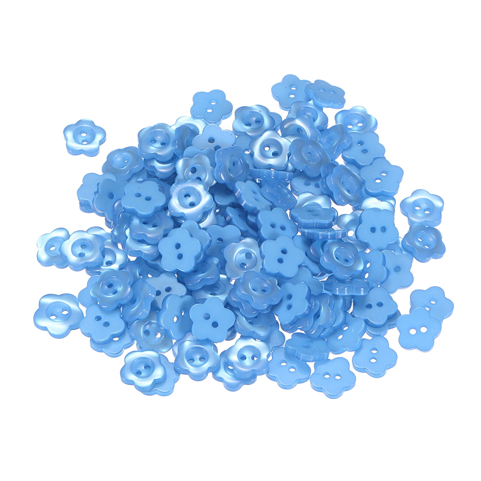 Click here for Uxcell Flower Sewing Buttons Resin Star 2-Hole Cra... prices