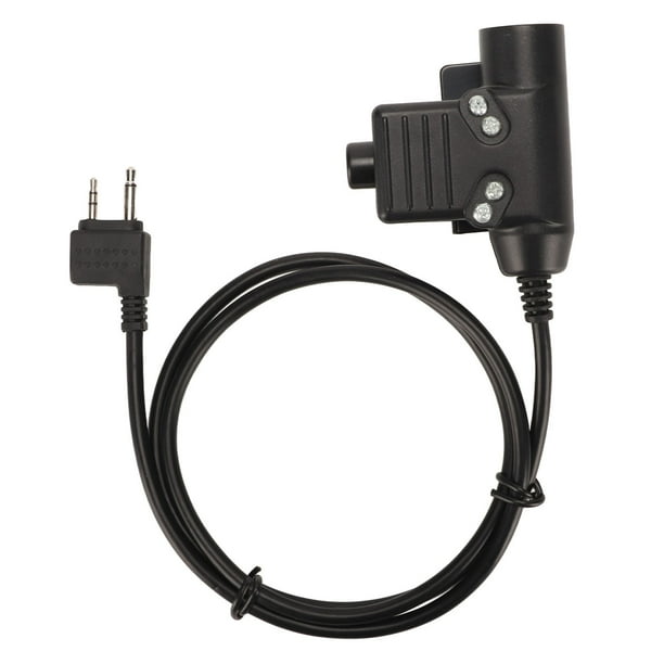 Adaptador Pushto Talk, U94 PTT 2 pines PT Tpara Midland Pin PTT ...