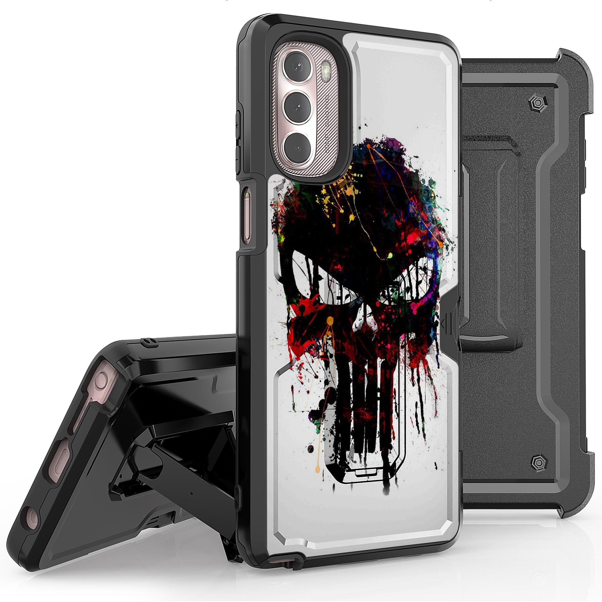 Armor Kombo Holster Rugged Cover Designed For Moto G Stylus 2022 Case ...