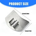 YIEMEEN Portable Steel Finger Guard Kitchen Tool For Safe Cutting ...