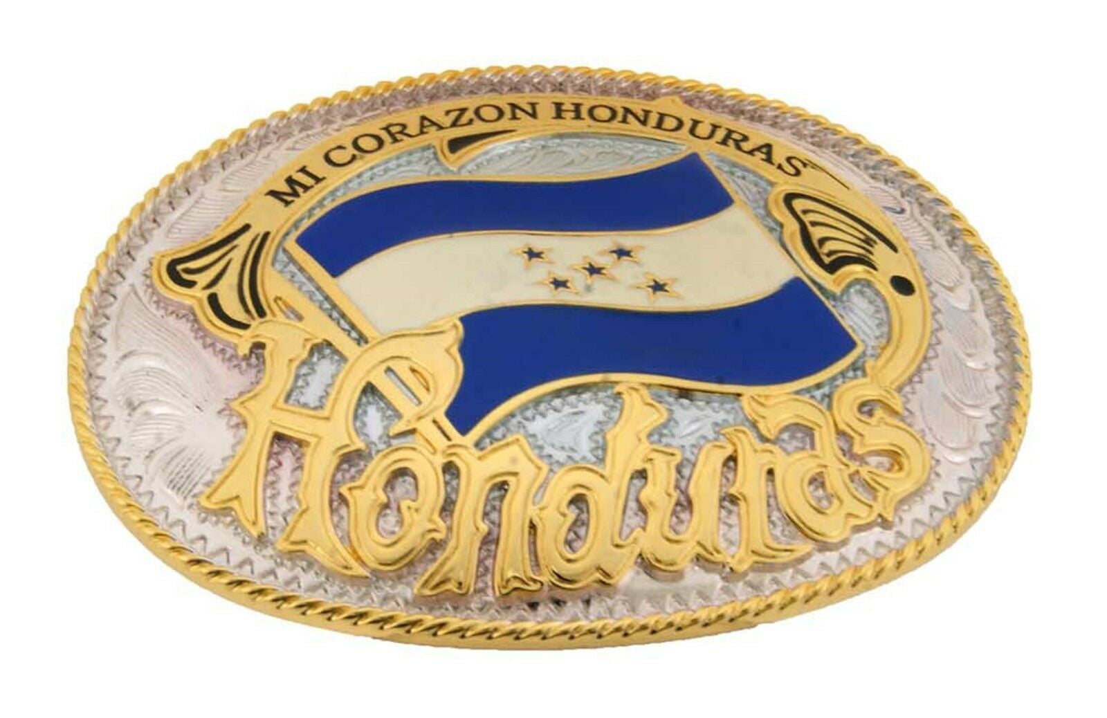 Honduras Latin America Country Flag Belt Buckle Catracha Catrachos ...