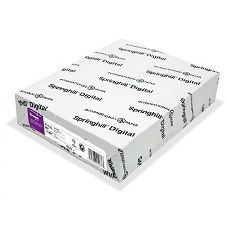 Springhill 8.5” x 11” Pink Copy Paper, 24lb Bond/60lb Text, 89gsm, 500 ...