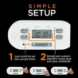 myTouchSmart Simple Set Indoor Plug-In Digital Timer, 1-Outlet, 36253 ...