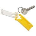 "Key Tags For Locking Key Cabinets, Plastic, 1 1/8 X 2 3/4, Black, 6 ...