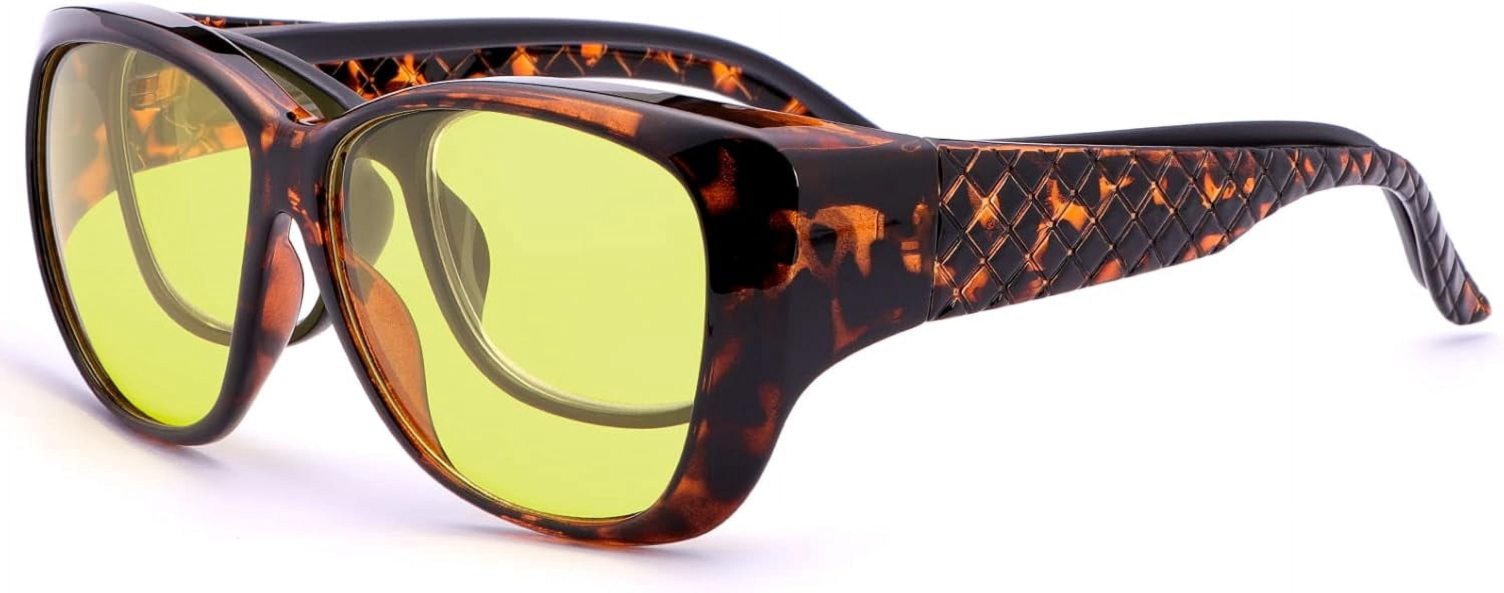 shiyou-Fit Over Sunglasses Polarized Wear Over Prescription Glasses UV ...
