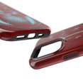 Cherry Ribbon Magnetic Tough Phone Case, Coquette Fruit Dual Layer ...