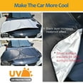 Folding Jumbo Extra Large Car Window Sun Shade Truck Van Visor ...