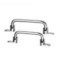 Compact Rustproof Folding Cabinet Pull Handle Space Saving Accessory ...