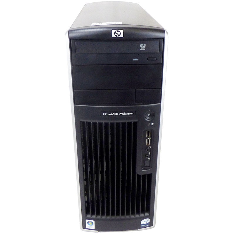 Off Lease HP XW6600 Workstation 2.8GHz XQC 4GB 160GB DVD Win 10 Pro ...