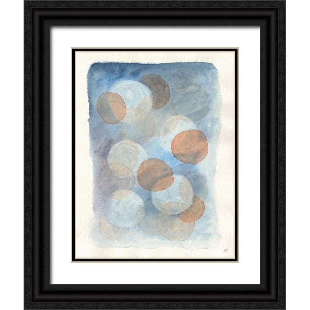 Lee, Judson 15x18 Black Ornate Wood Framed with Double Matting Museum ...