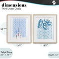 Stupell Industries Nautical Buoys & Lobsters 2 Piece Birch Framed Print ...