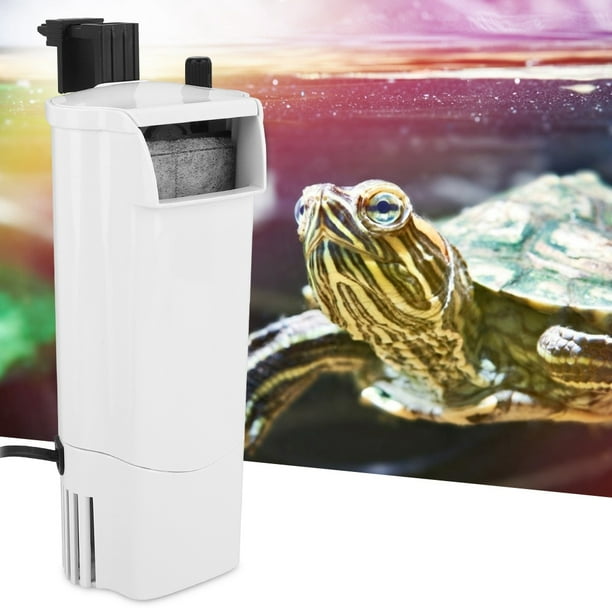 Tortoise Tank Waterfall Filter,3 in 1 Low Aquarium Waterfall Filter ...