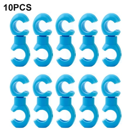 10 Pieces Brake Cable Clips MTB Mountain Removable S-Type Bike Line ...