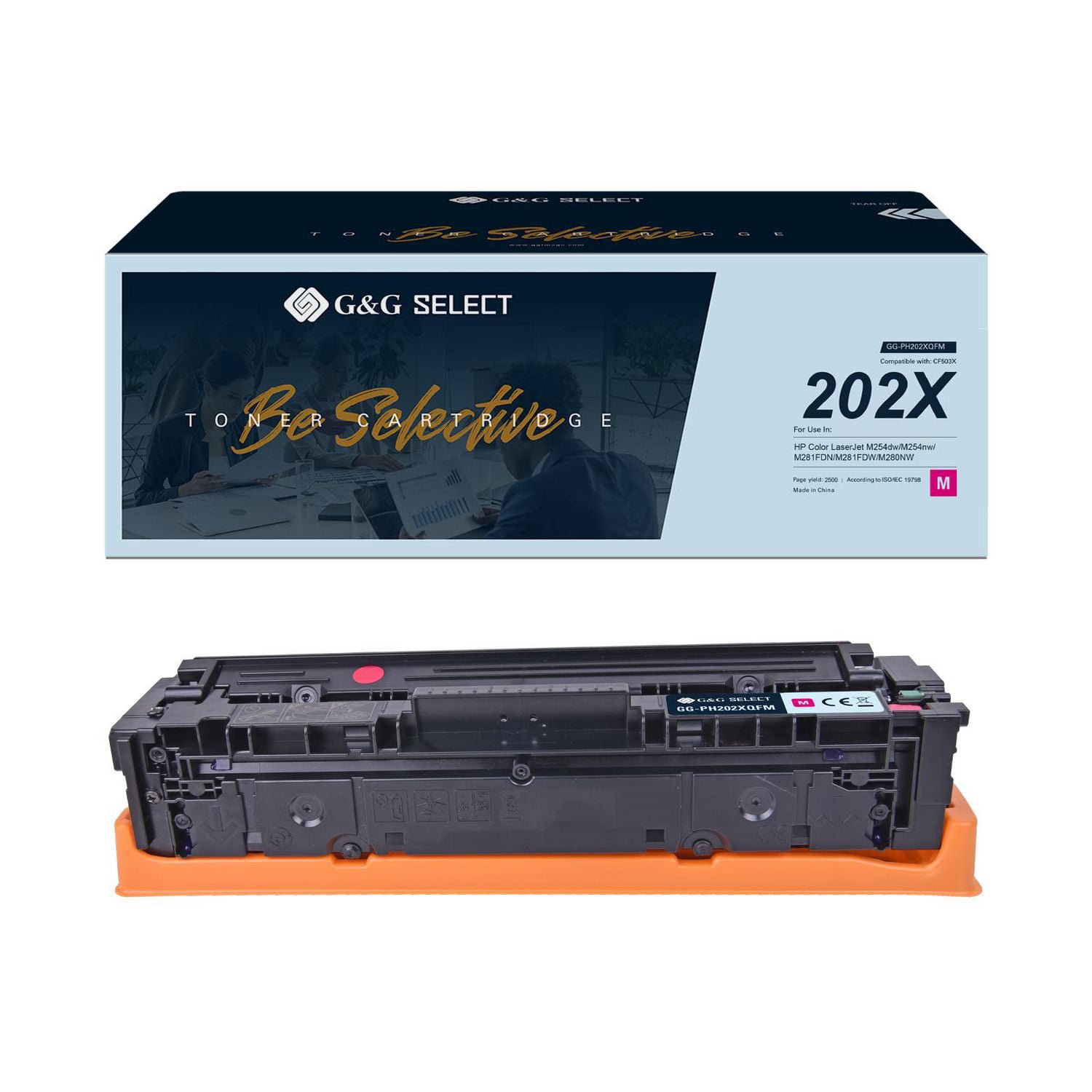 Click here for G & g Select Hp Cf503x Remanufactured Magenta Tone... prices