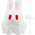 Minecraft Plush White Rabbit Toy, 8-inch Soft and Snuggly Collectible ...