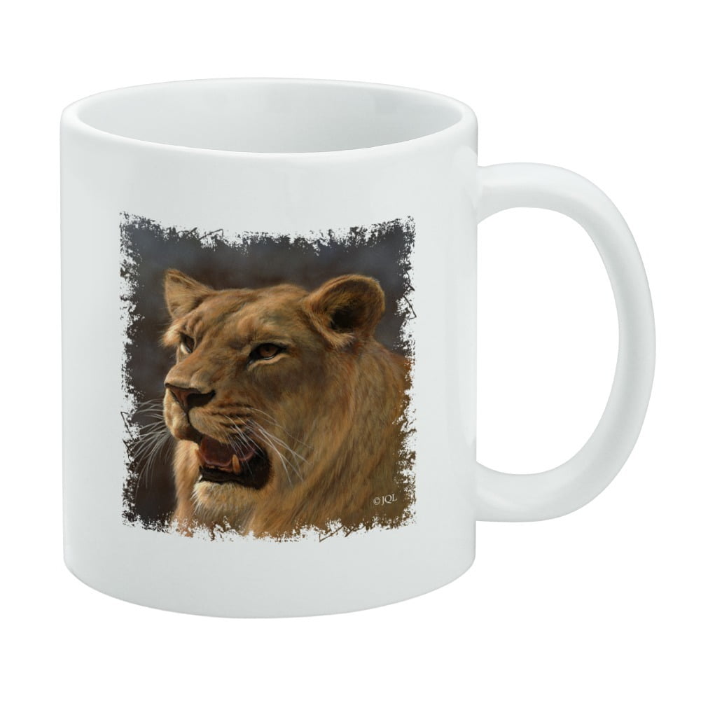 Lioness Female Lion White Mug - Walmart.com