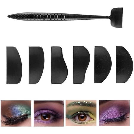 Suxm Eyeshadow Cut Crease Stamp Tool Precision Line Kit 6 Reusable ...