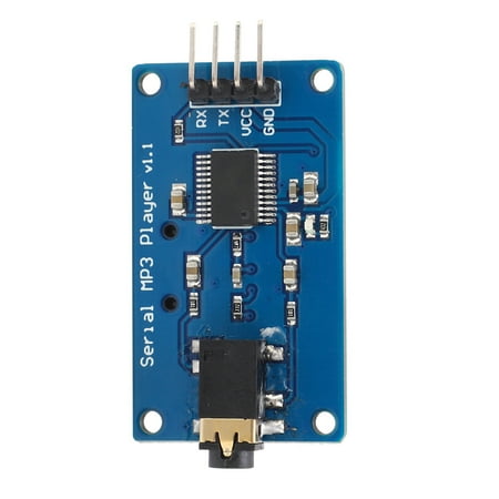 Adjustable Volume MP3 Player Module, Serial MP3 Player Module Long ...
