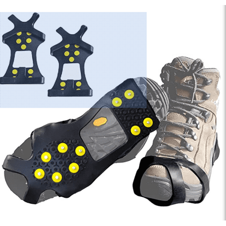 Ice Traction Cleats Large - Lightweight Traction Cleats for Walking on ...