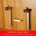 No Drill Drawer Panel Alignment Tool Adjustable Limiter Brackets Steel ...