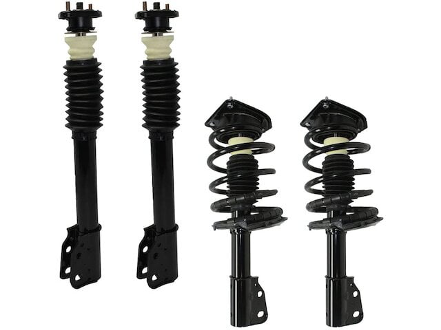 Front and Rear Strut Assembly Set - Compatible with 1990 - 1999 Buick ...