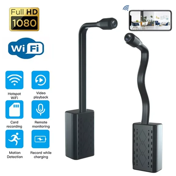NEW X5 Mini Camera HD1080P Compact Wireless WIFI Camera with Recording ...