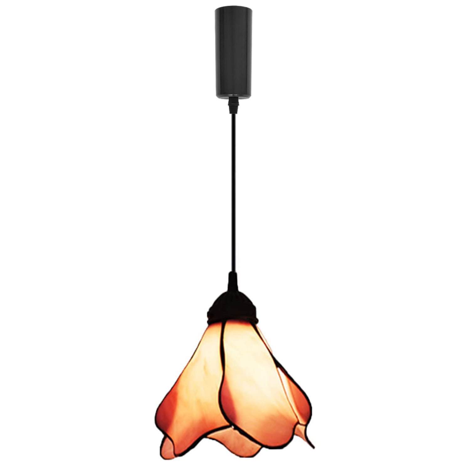 Kiven J-Type Track Lighting Fixture,Adjustable Length,Tiffany Acrylic ...