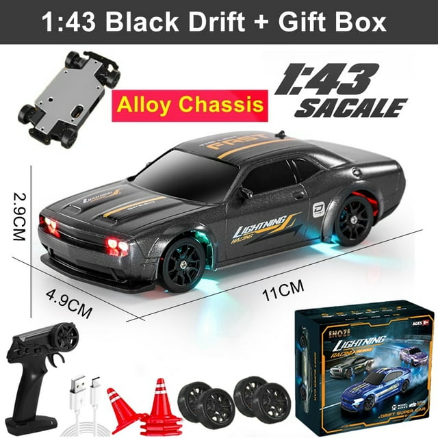 1/64 2.4G High speed Drift Rc Car 4WD Remote Control Car Four Wheel ...