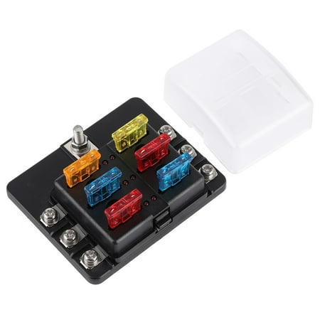 Terminal Fuse Box, Black Fuse Holder, Flame Retardant Ships Planes For ...